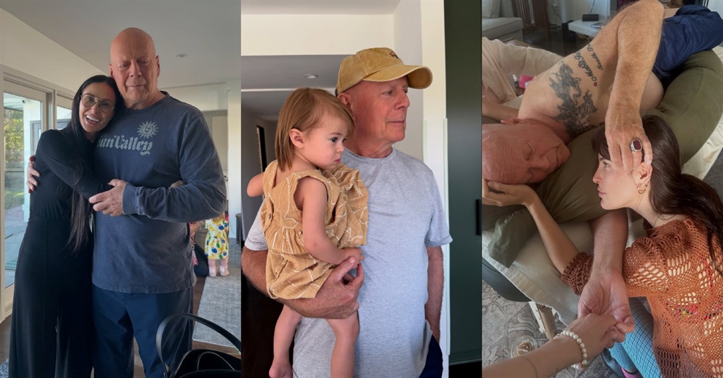 Bruce Willis vier sy 70ste verjaarsdag omring deur familie en ...