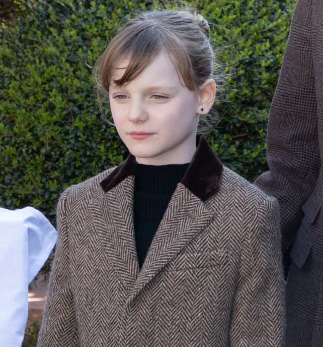 SEE THE PICS: Princess Charlene and daughter Gabriella wow in identical ...
