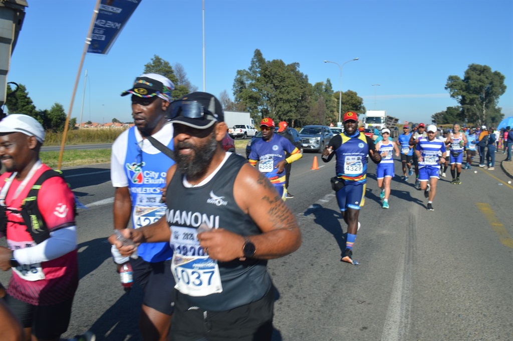 PICS | Lesiba's triumph: Early birthday gift marathon victory! | Daily Sun