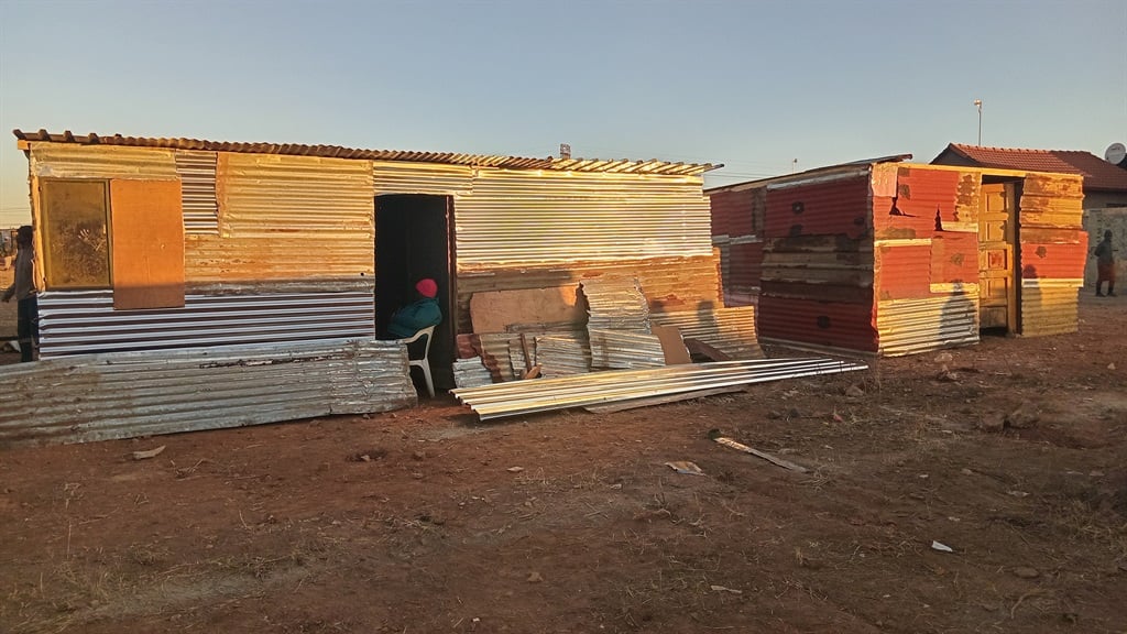 PICS: Shock as residents wake up to new shacks! | Daily Sun