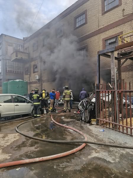 Three-storey building goes up in flames | Daily Sun