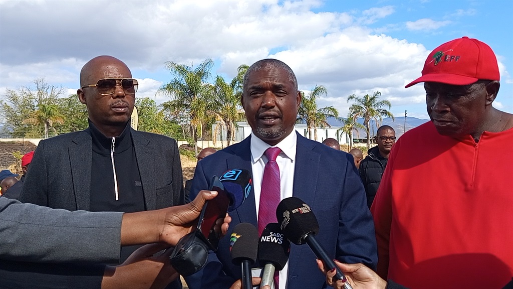 WATCH | EFF leader: We had good, bad times with Mabuza | Daily Sun