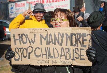 PICS | Jayden-Lee case: Angry residents demand justice | Daily Sun