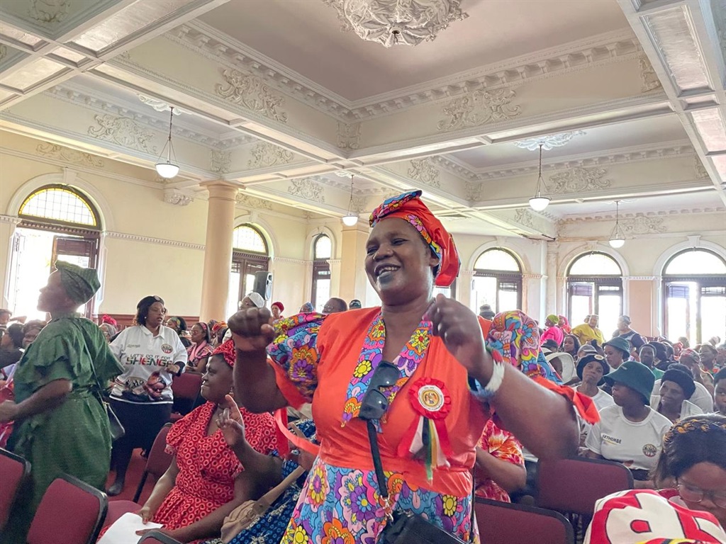 Amaphinifa-clad women unite against GBV! | Daily Sun