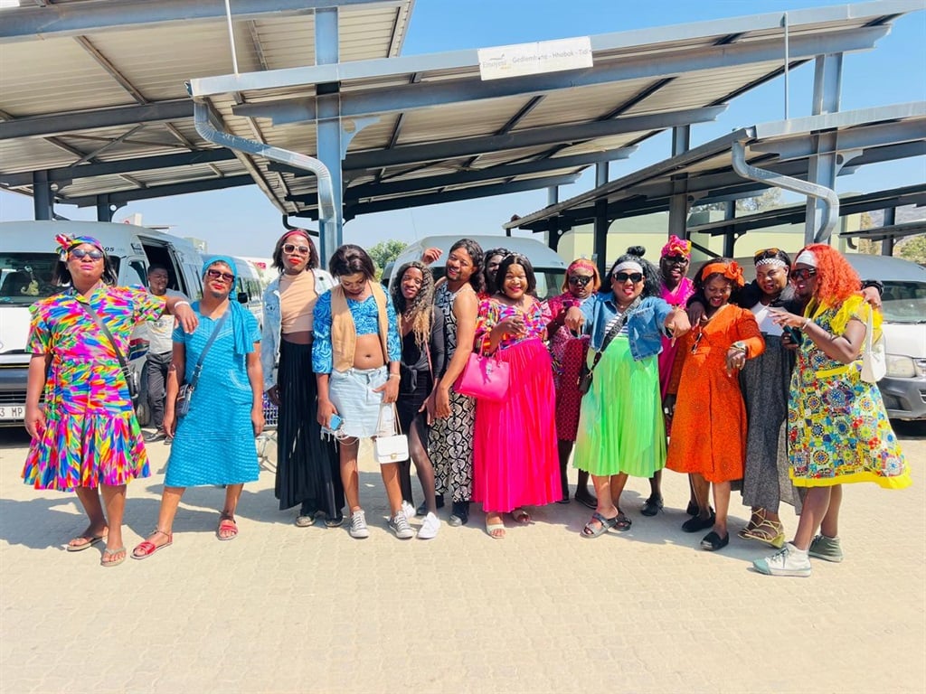 Taxi drivers dress up as women for a day | Daily Sun