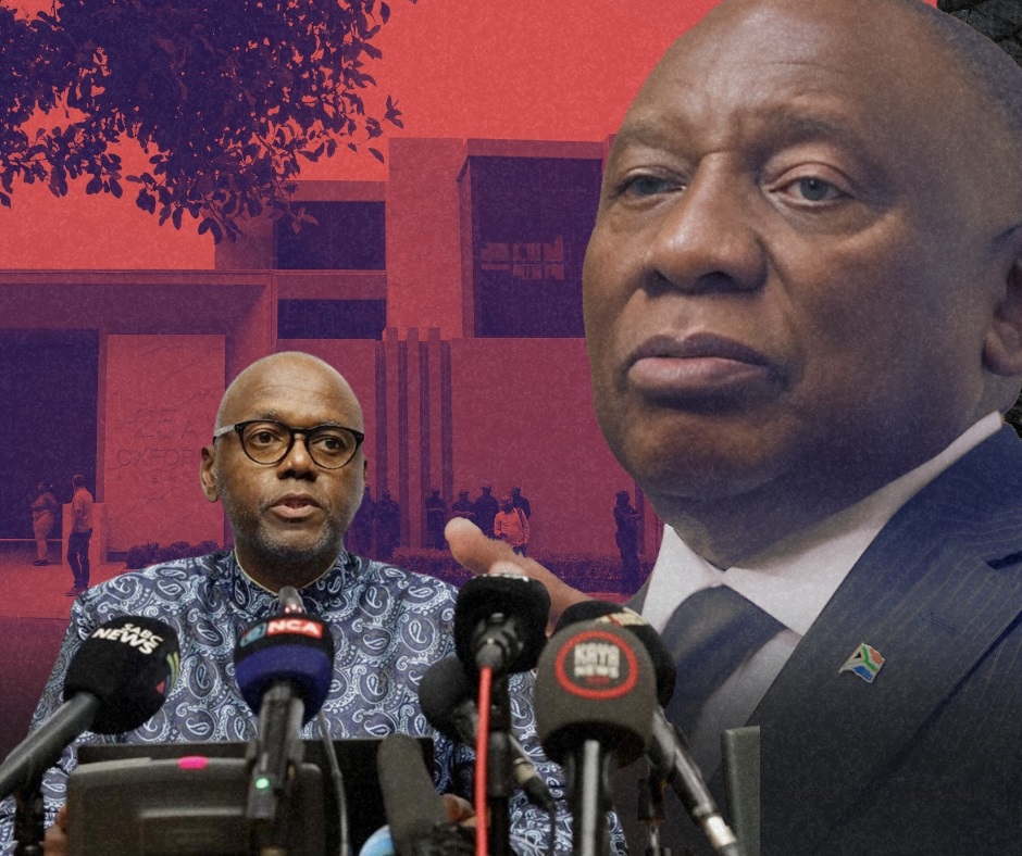 Ramaphosa: Just a walk past Maumela's house! | Daily Sun