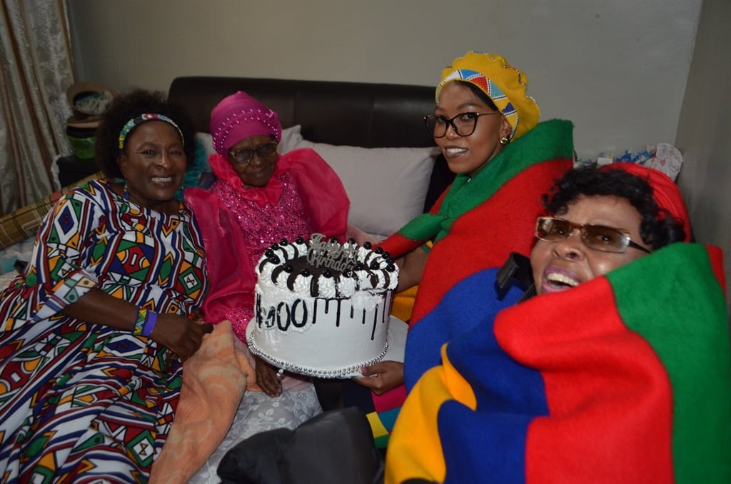 PICS: Gogo Maria celebrates her 100th birthday in style! | Daily Sun