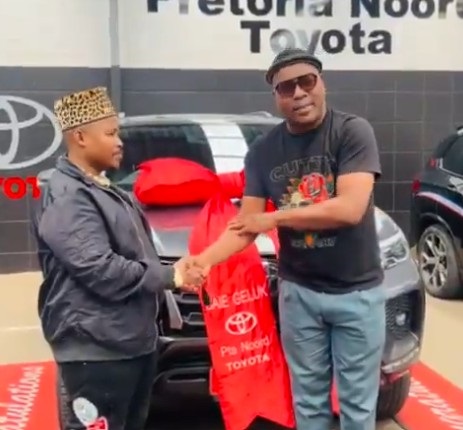 Ngizwe shows off his new luxury SUV! | Daily Sun