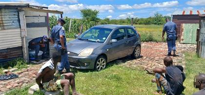 Stolen car found in skwatta camp! | Daily Sun