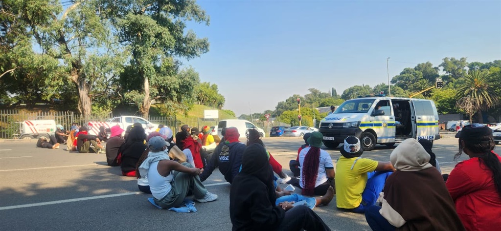 Wits students protest over registration! | Daily Sun