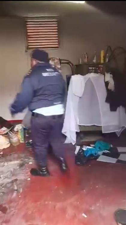 PICS: Shock as man found living inside substation! | Daily Sun