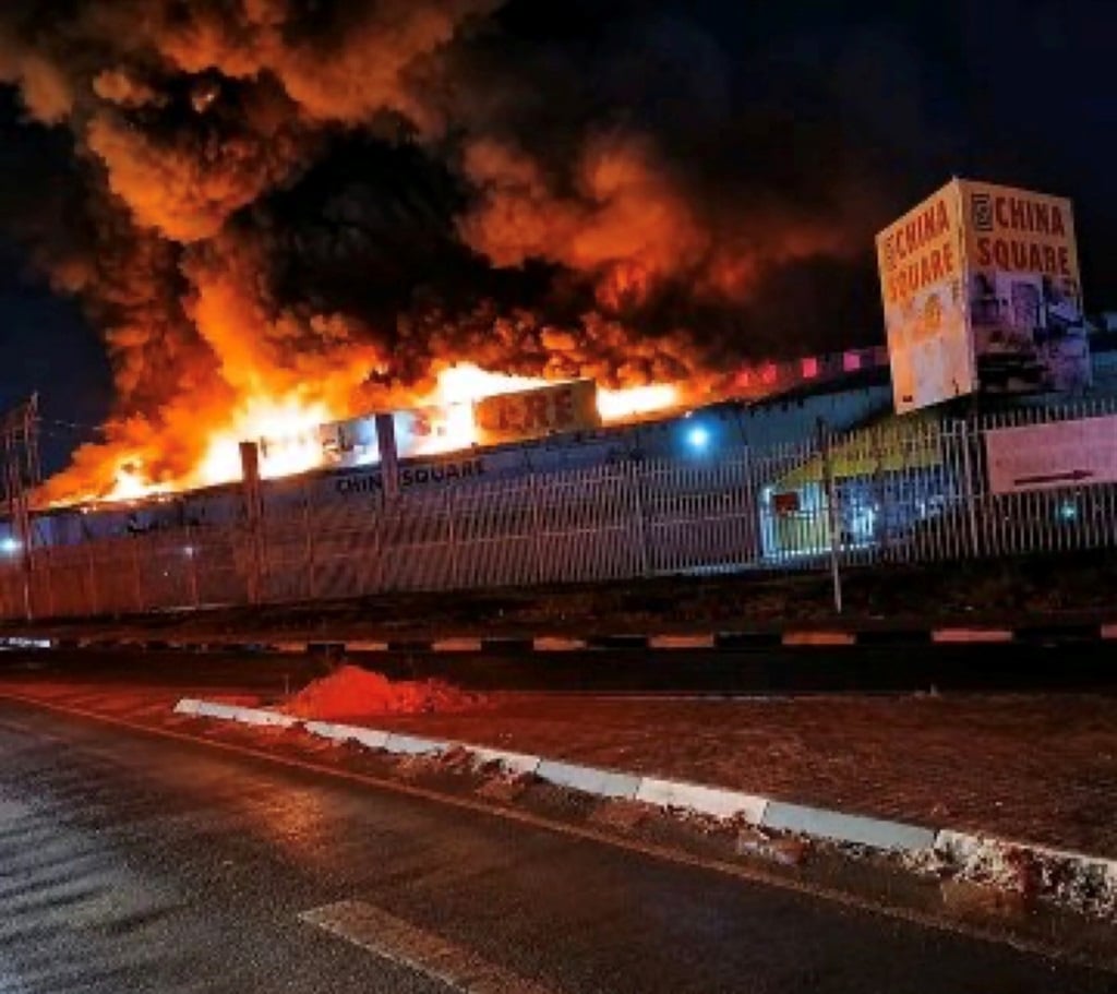 China Square goes up in flames, again! | Daily Sun