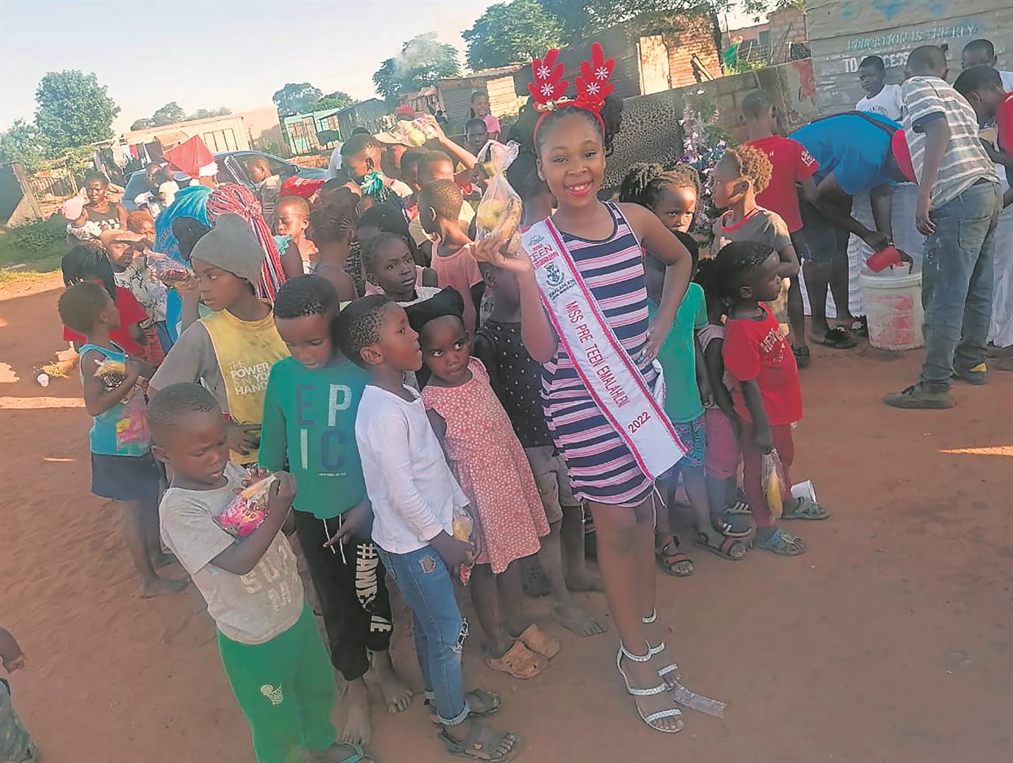 Young Naledi spreads cheer! | Daily Sun
