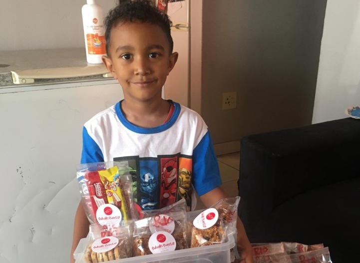 Five-year-old Cape Town boy sells sweets to raise money for less ...