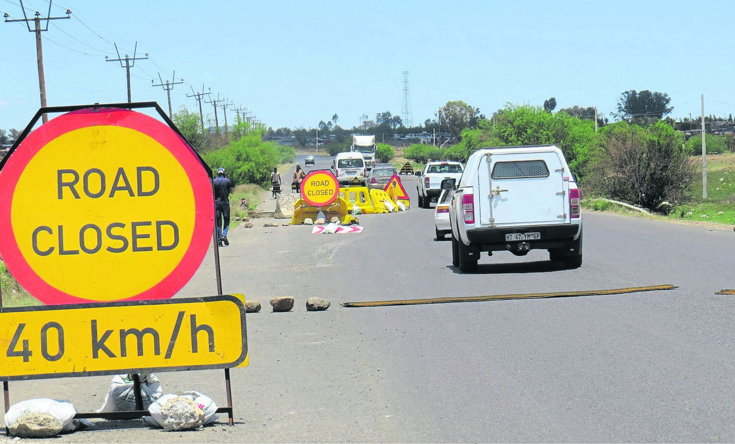 Closed off to two-way traffic | News24