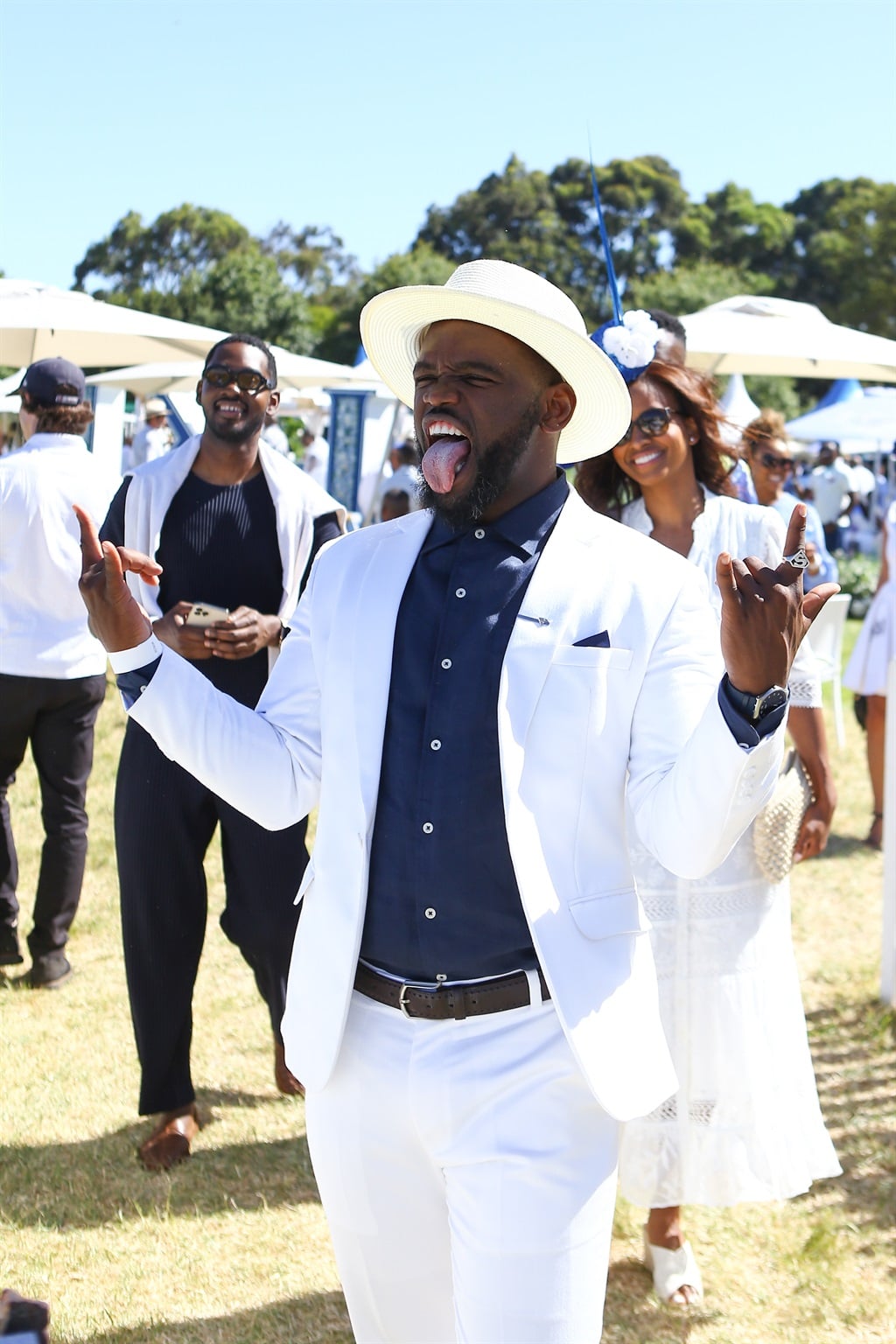 PHOTOS | See SA's biggest stars show off in blue and white at the L ...