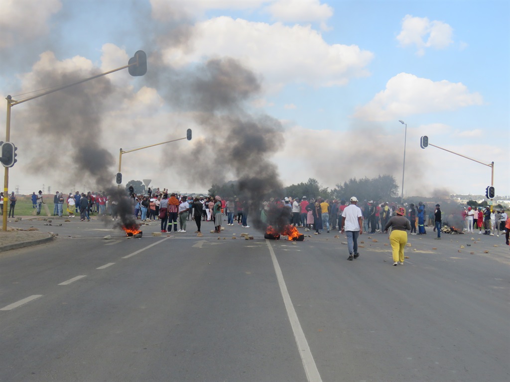 WATCH: 'This is Mayibuye Gai One,' vow protesters | Daily Sun