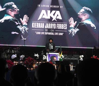 GALLERY | Friends, family and fans celebrate AKA's life at memorial ...