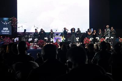 GALLERY | Friends, family and fans celebrate AKA's life at memorial ...