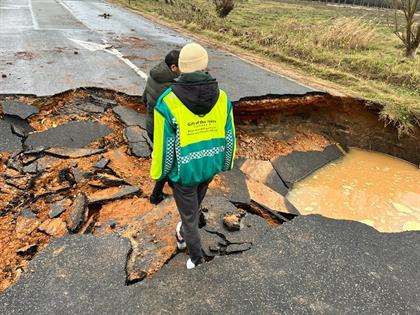 Western Cape floods: Body found in a river as mop-up operations ...