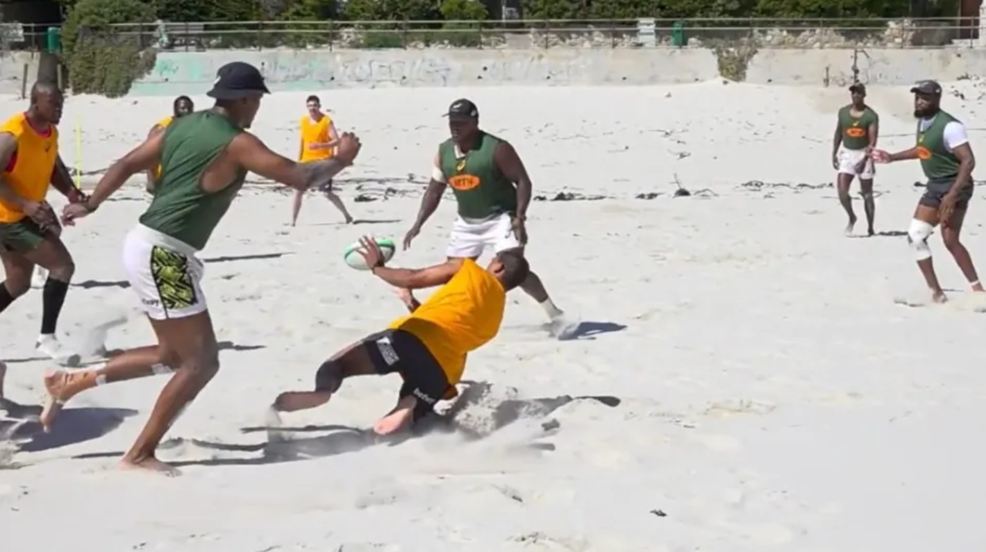 KYK | Springbokke oefen op die strand | Netwerk24