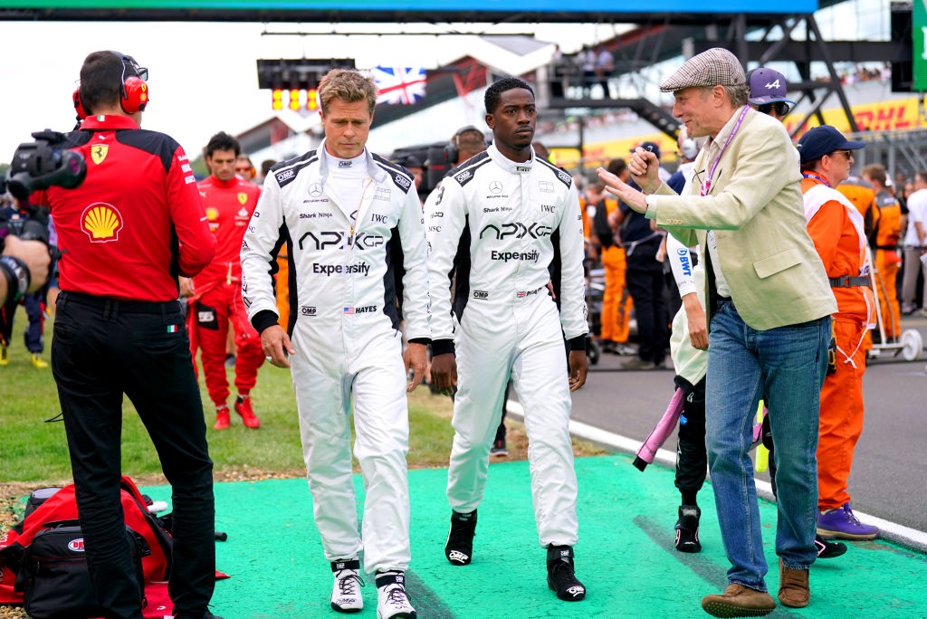 PHOTOS | Brad Pitt respects F1 and thrills drivers at Silverstone | News24