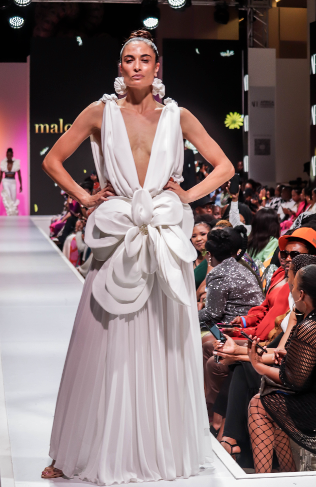 Malondié's collection is an ode to her late mother - 'I took pieces ...