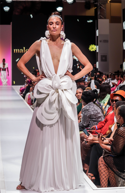 Malondié's collection is an ode to her late mother - 'I took pieces ...