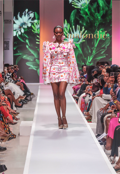 Malondié's collection is an ode to her late mother - 'I took pieces ...