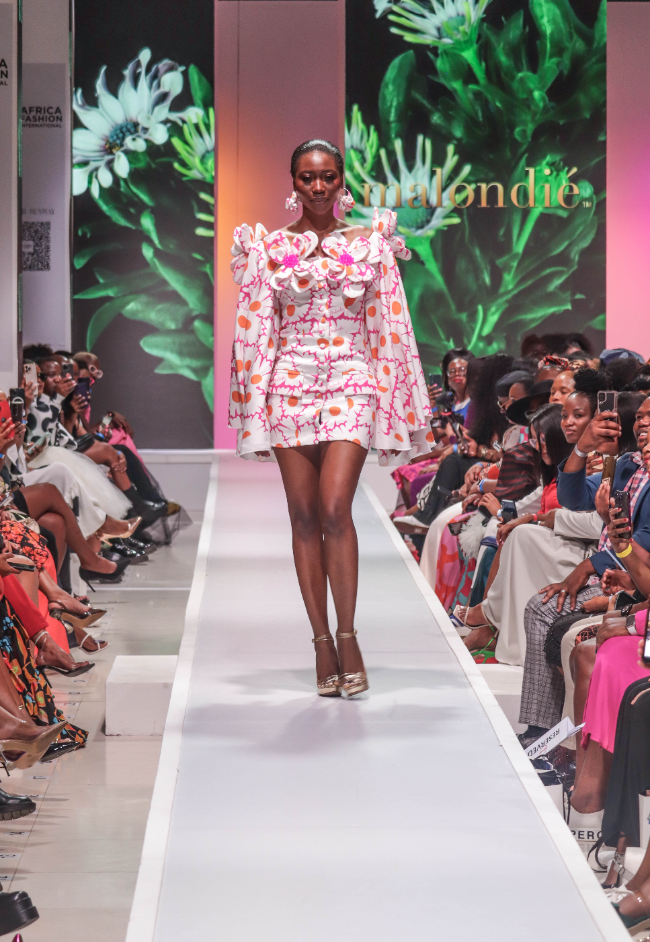 Malondié's collection is an ode to her late mother - 'I took pieces ...