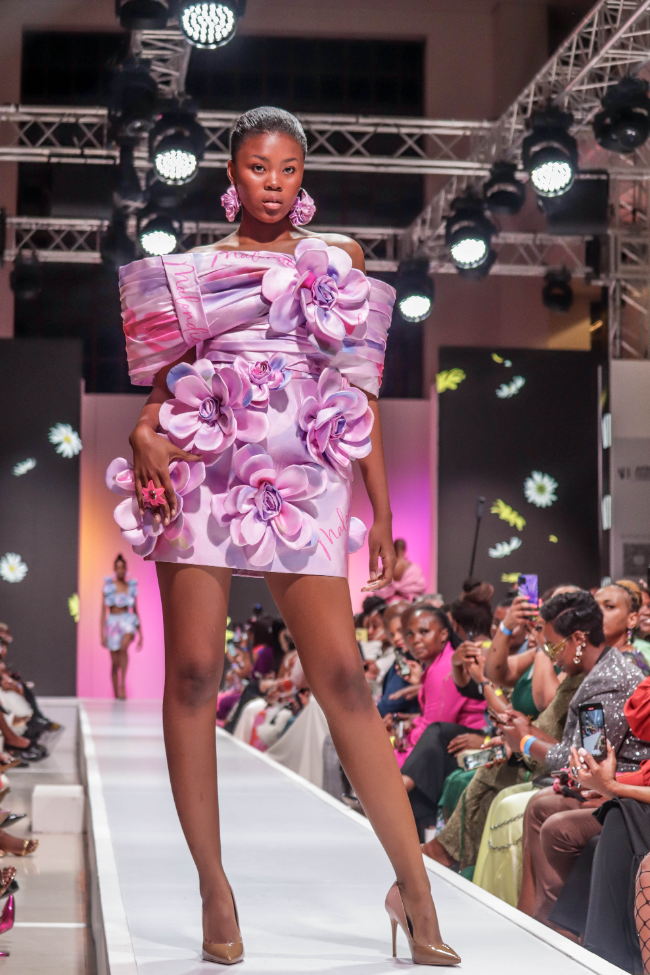 Malondié's collection is an ode to her late mother - 'I took pieces ...
