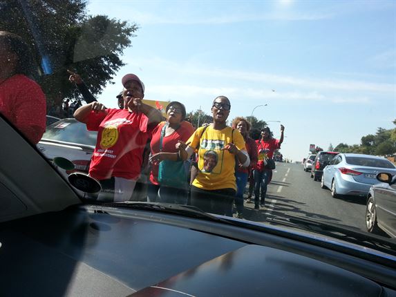 IN PICTURES: MTN workers launch strike action | News24
