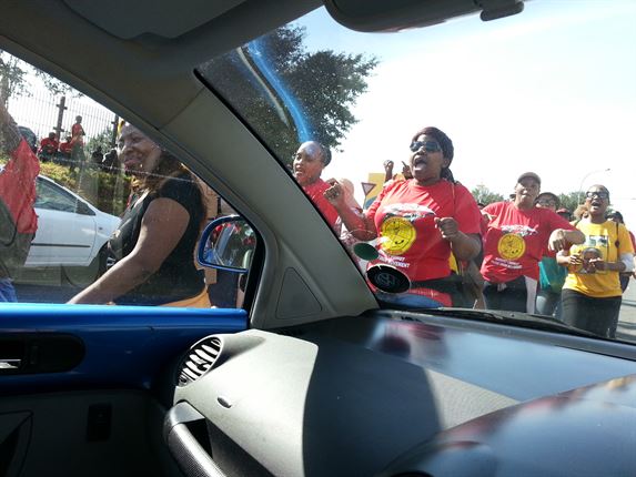 IN PICTURES: MTN workers launch strike action | News24