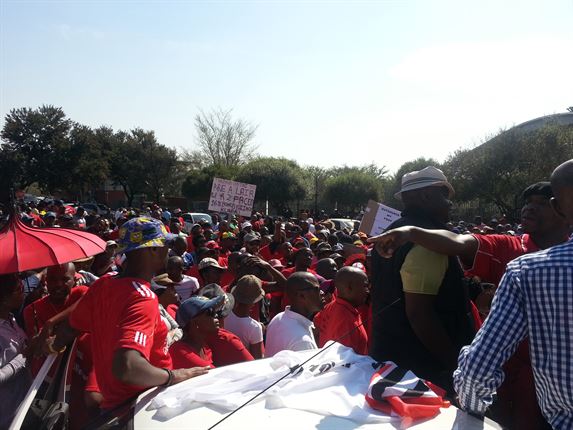 IN PICTURES: MTN workers launch strike action | News24