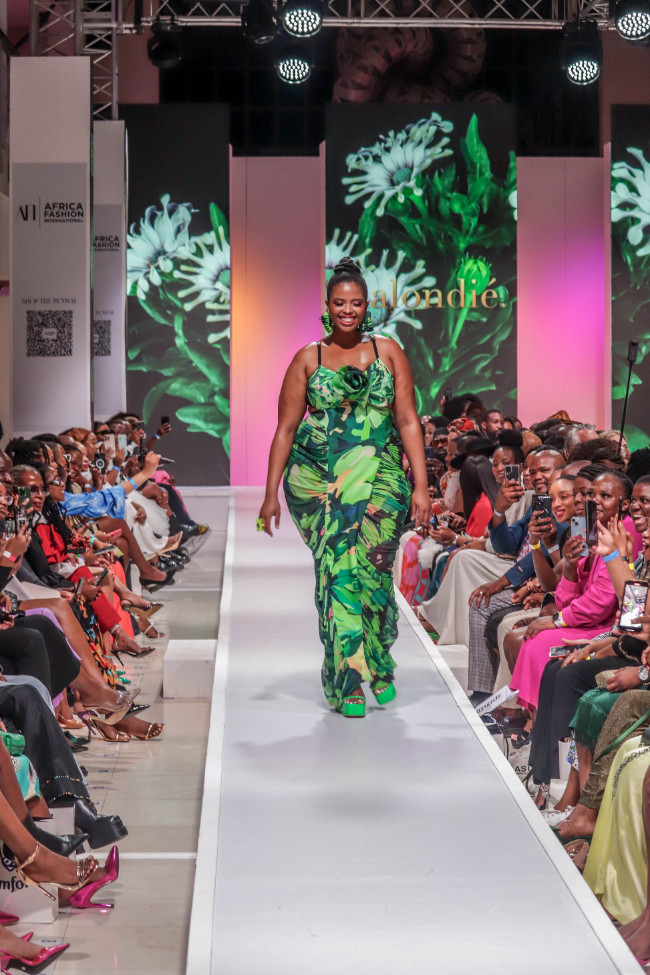 Malondié's collection is an ode to her late mother - 'I took pieces ...