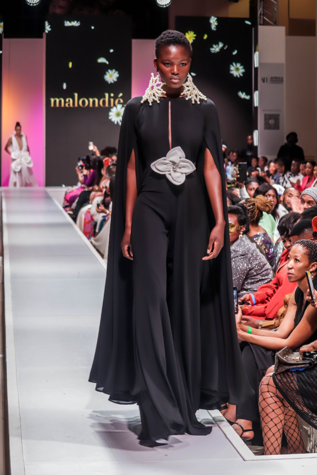 Malondié's collection is an ode to her late mother - 'I took pieces ...