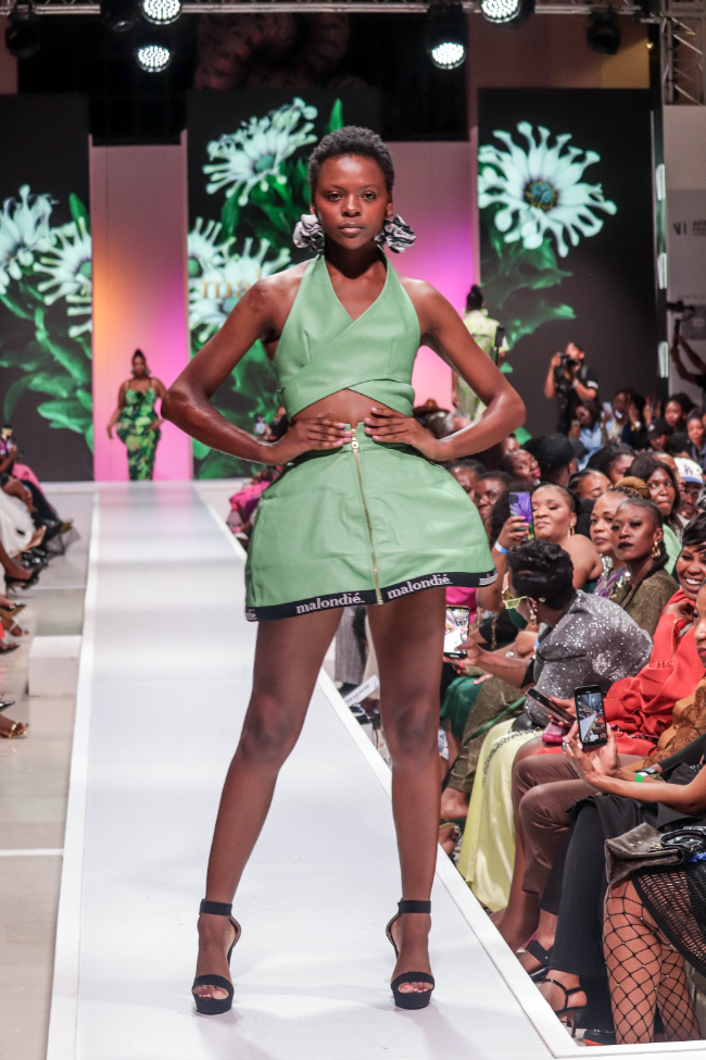 Malondié's collection is an ode to her late mother - 'I took pieces ...