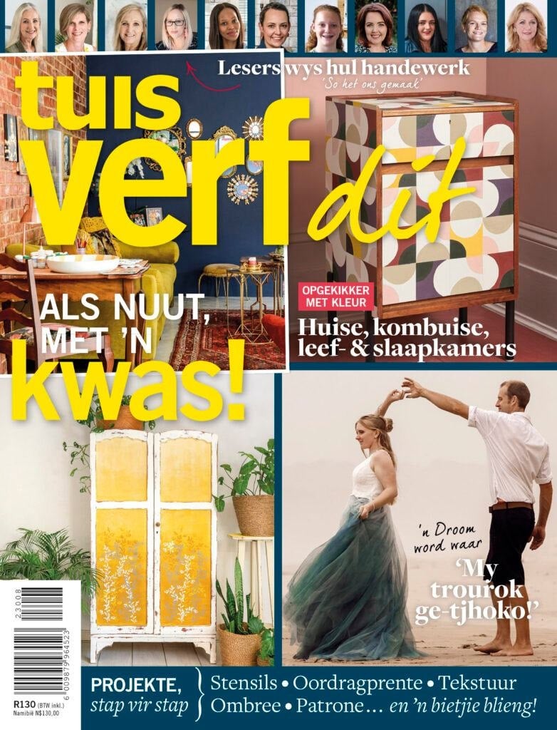 Verf dit! Só skep jy 'n organiese muur met stensils | Netwerk24