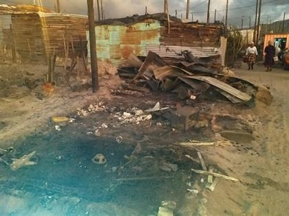 PICS | Relief efforts under way in Grabouw after fire leaves 200 people ...