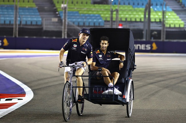 F1 Gold | How an intrateam collision in Baku 2018 almost sent Red Bull ...