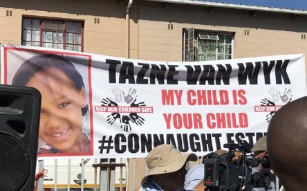 Moyhdian Pangarker, wat van die verkragting en moord op Tazne van Wyk ...