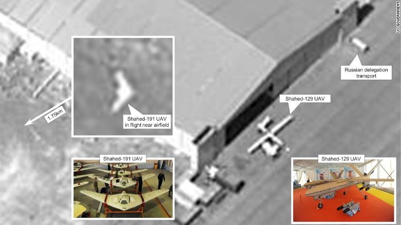 ’n Russiese afvaardiging is 2 keer opgemerk by ’n vliegveld in Tehran ...