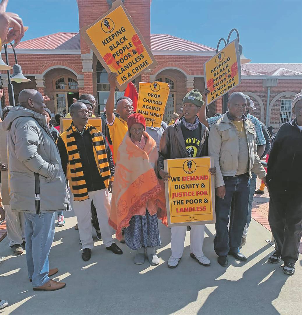 Gogo (82) charged with trespassing | Daily Sun