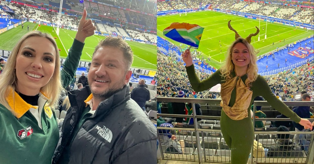 Dis 'n Bokding! Dié bekendes was daar toe die Bokke wéér die Wêrelbeker ...