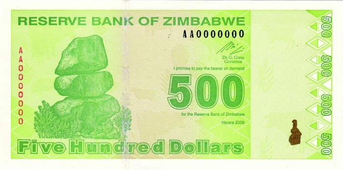 Die Amerikaanse dollar se dae is getel in Zimbabwe, ná dit onlangs ...