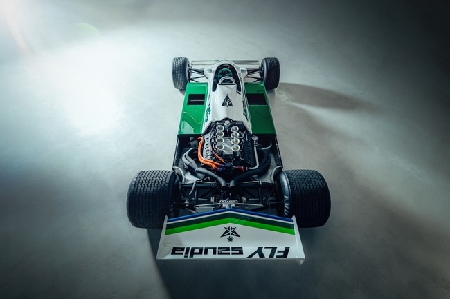 The Williams Racing FW07/04 that was painstakingly restored for the ...