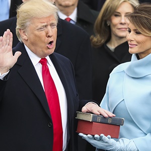 Watch as Donald J Trump delivers his oath of office | News24
