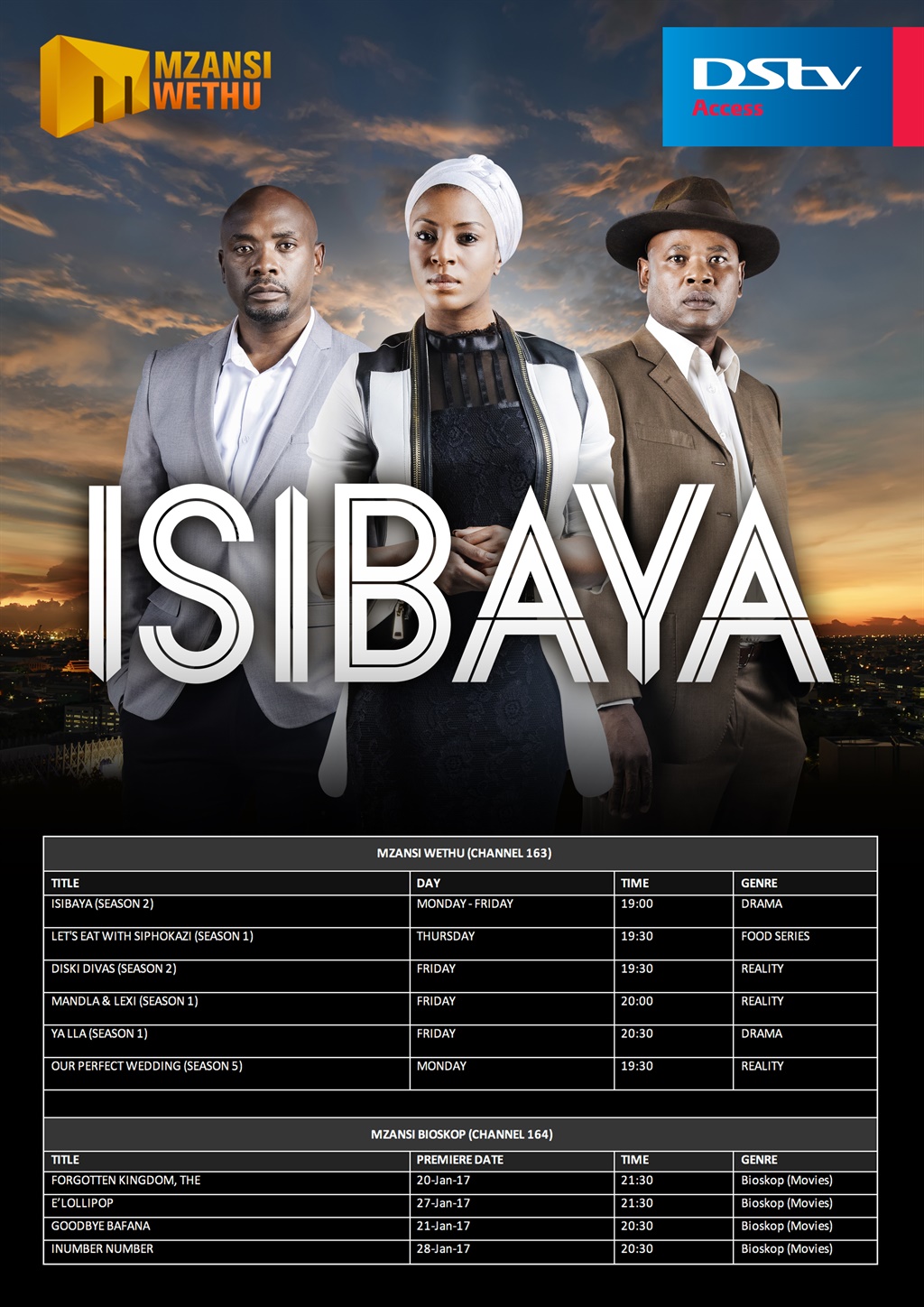 DStv ACCESS TV GUIDE Daily Sun DStv ACCESS TV GUIDE Daily Sun