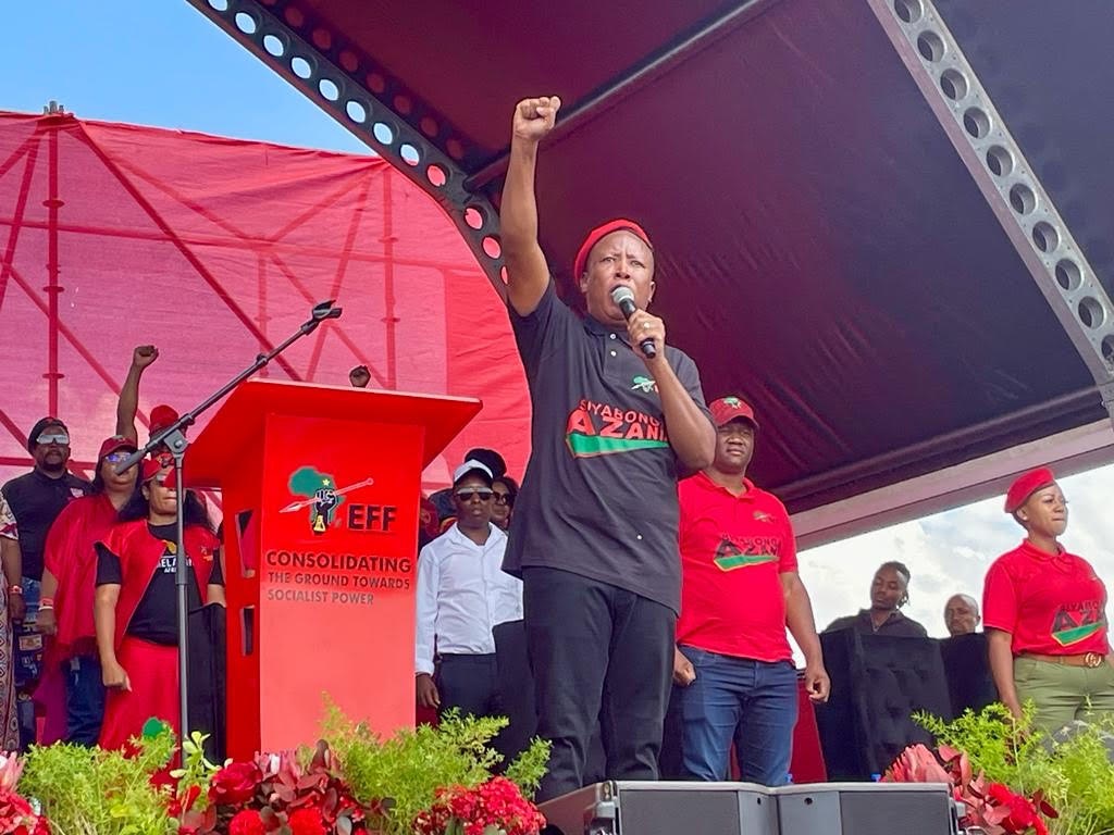 Malema: Christmas het nie die Parly aan die brand gesteek nie | Son