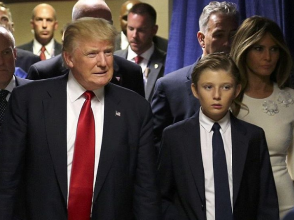 Donald Trump se 10-jarige seun loop deur onder kuberboelies | Netwerk24
